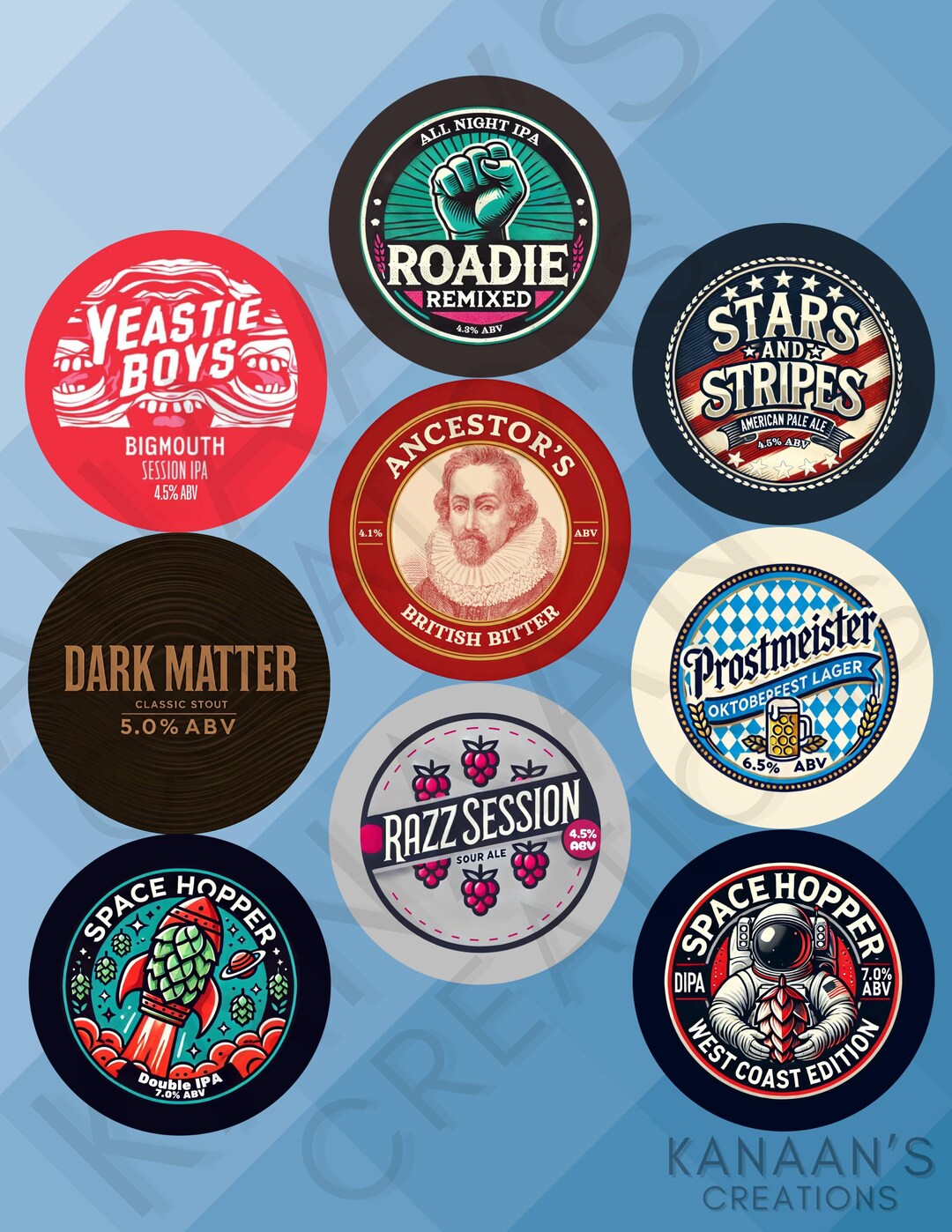 Custom Graphics Pinter Beer Tap Markers - Etsy