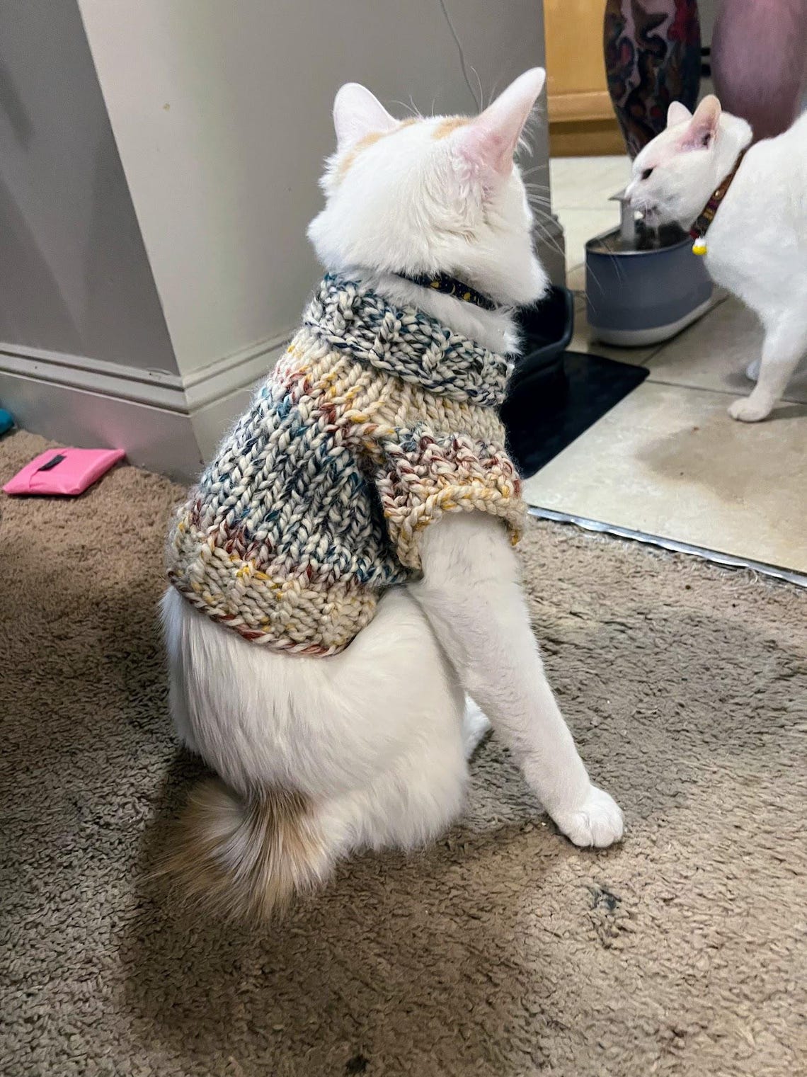 Super Bulky Cat Sweater Knitting Pattern - Etsy