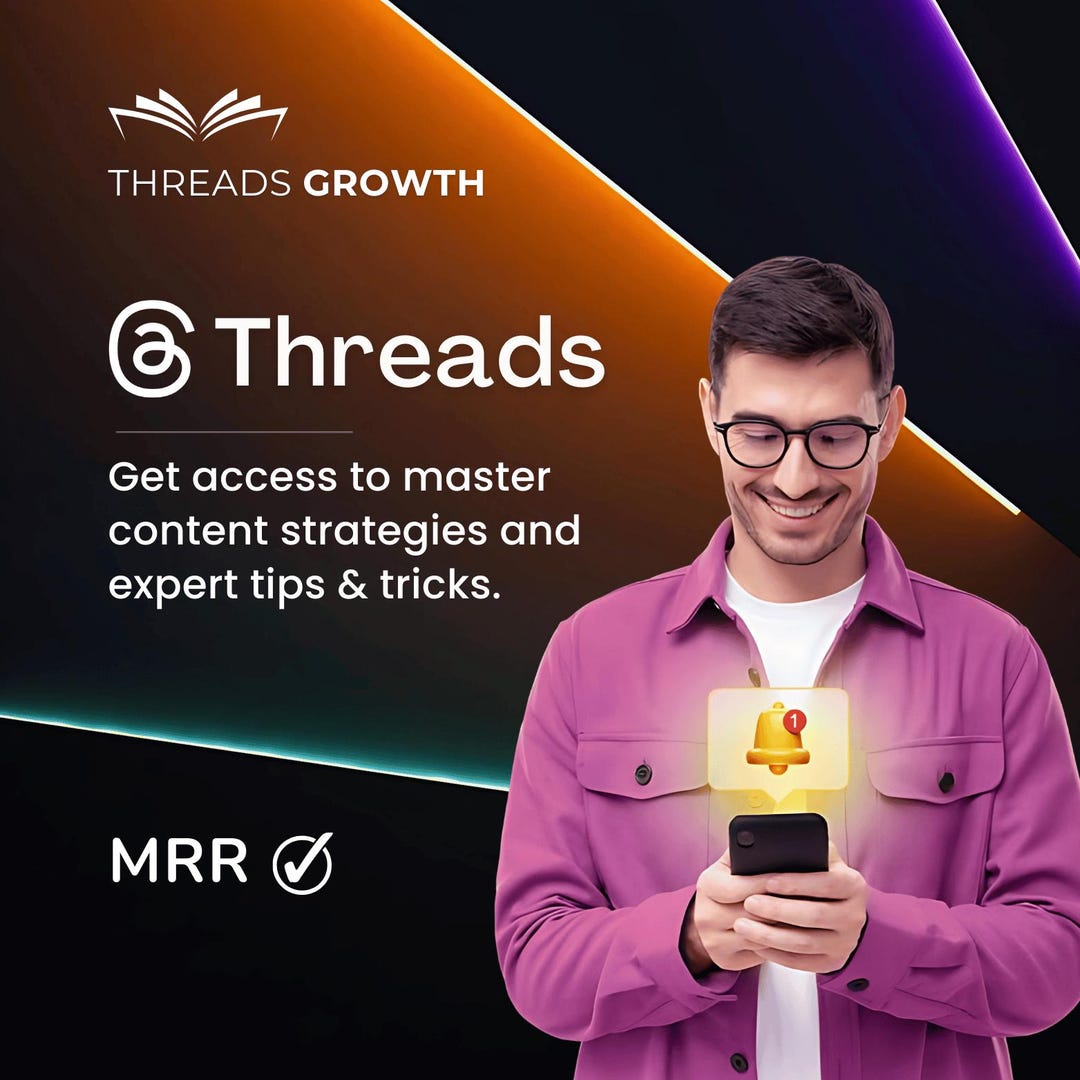 Threads Masterclass Course – Master Content Strategies With Expert Tips & Tricks, PLR, MRR ...