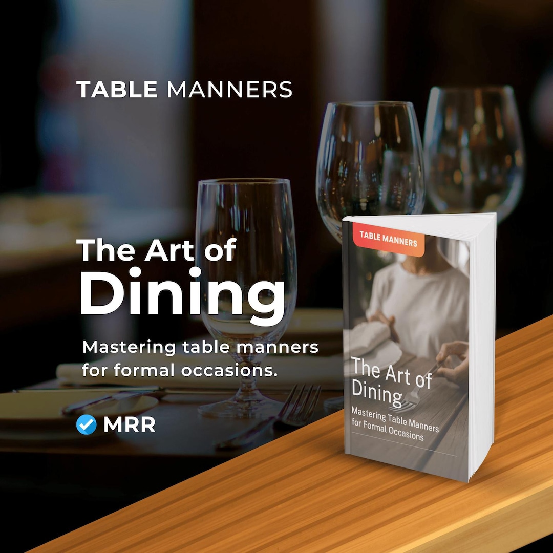 Table Manners Etiquette Course – Master Dining Etiquette for Business ...