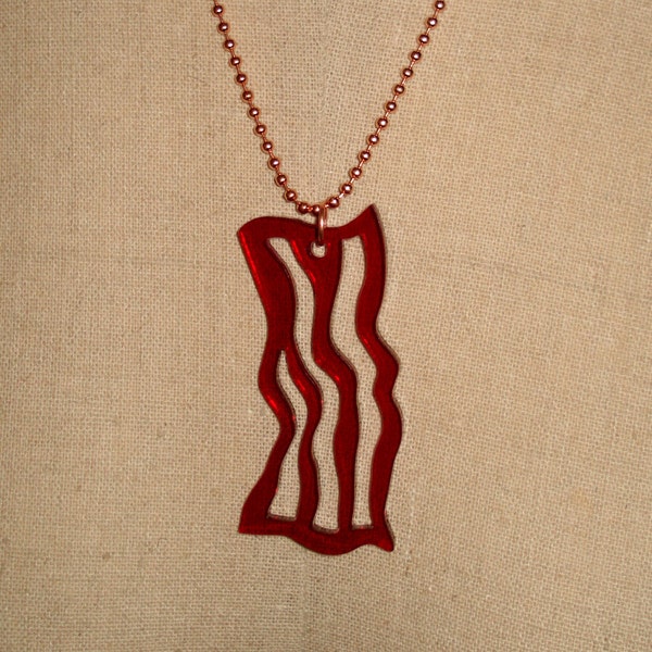 Bacon Necklace - Etsy