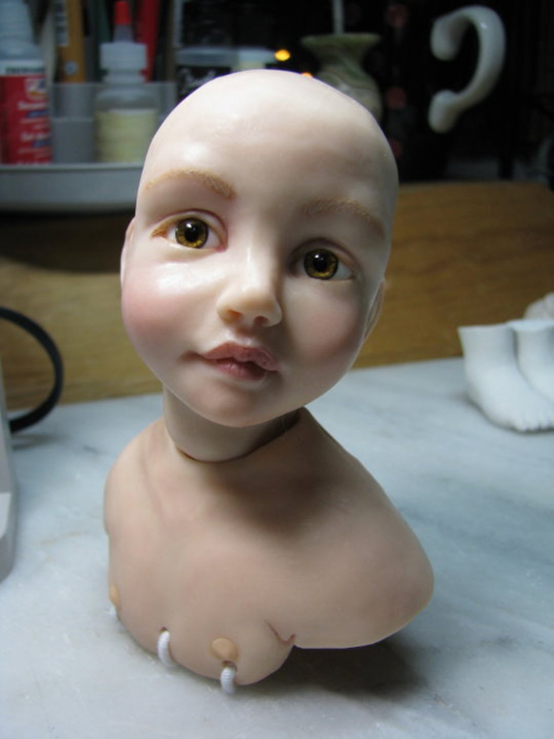 Tutorial Sculpting a Moveable Bust - Etsy