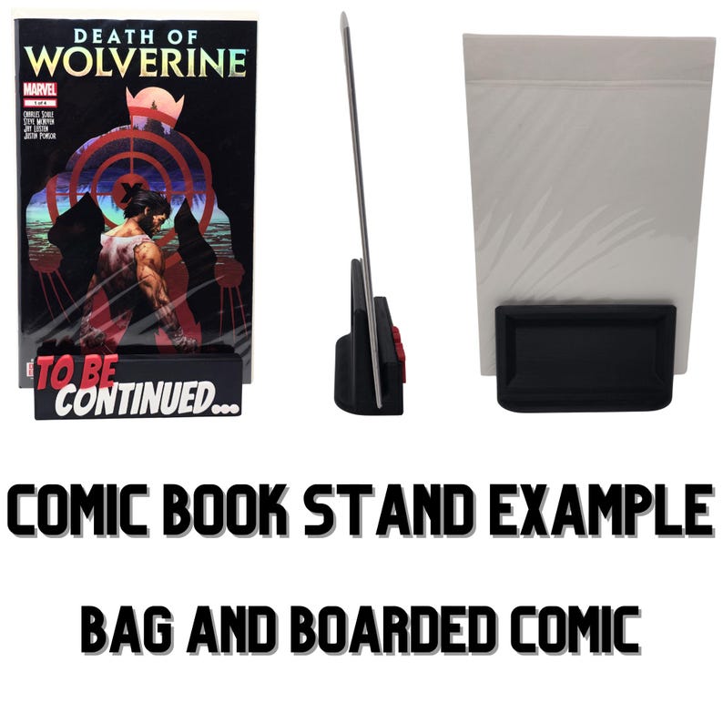 Custom Comic Book Stand - Now Reading / to Be Read and Custom Options ...