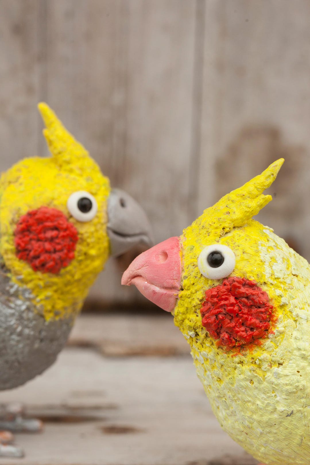 Wind-up Toys, Clockwork Jumping Cockatiels/parrots, Vintage Toys ...