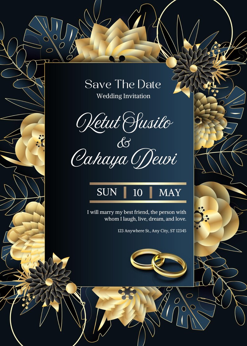 Invitation, Invites, Digital Invites, Digital Creations, Wedding ...