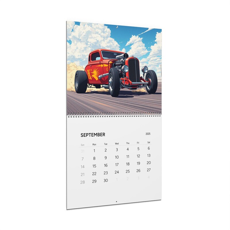 Hot Rods Calendar - Etsy