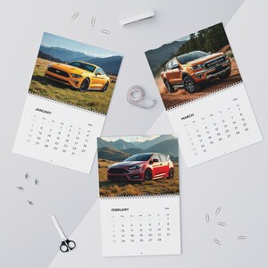 Ford Car's Wall Calendar 2025, Muscle Car Calendar, SUV Calendar ...