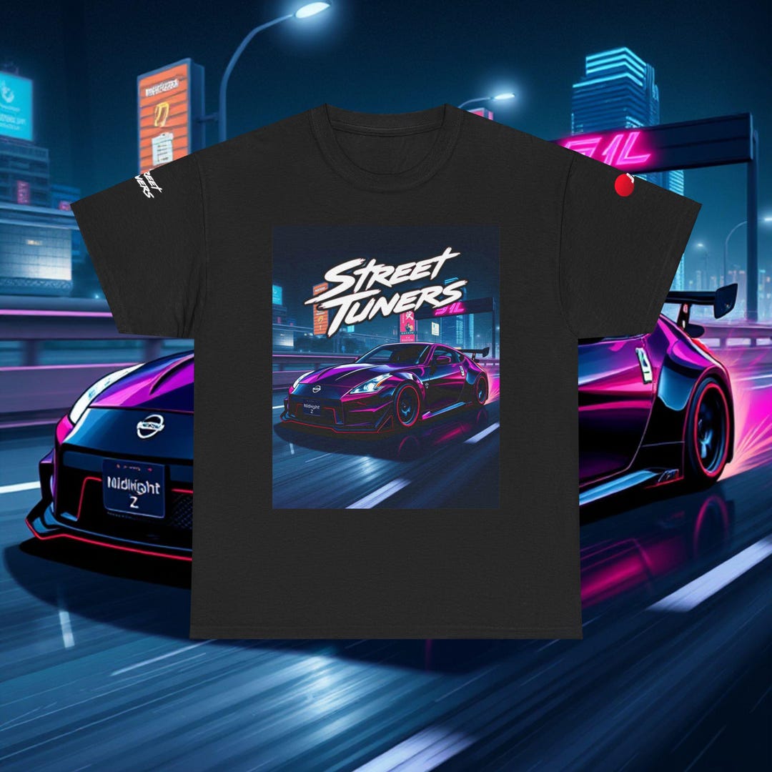 JDM Japanese Cars Street Racing Anime Unisex Heavy Cotton Tee, Graphic ...