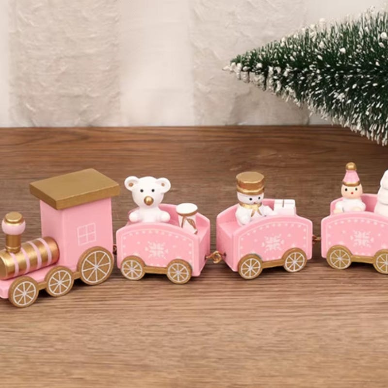 Pink Train - Etsy