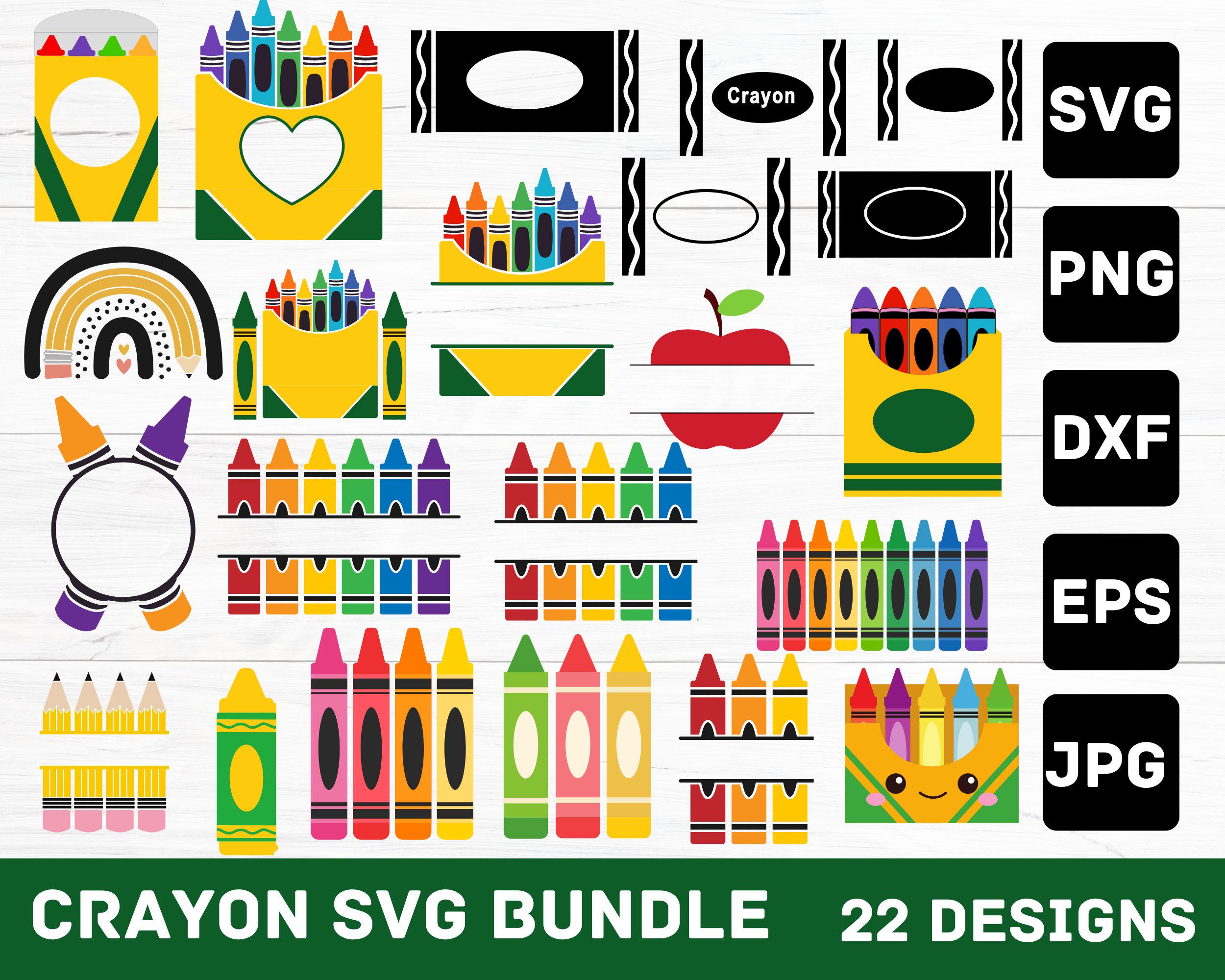 Stencil Logo Crayola