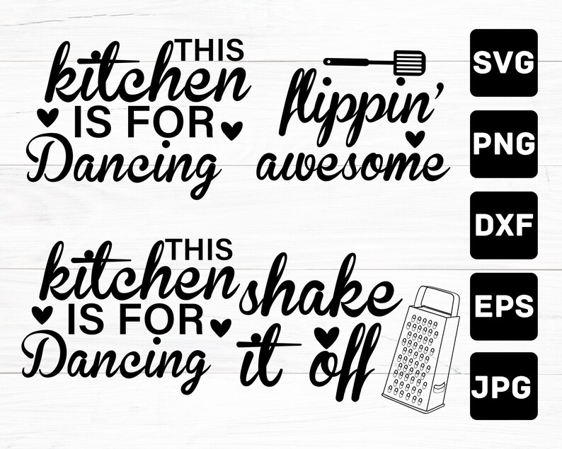 Kitchen Svg Kitchen Svg Bundle Kitchen Monogram Svg Baking Svg,cooking ...