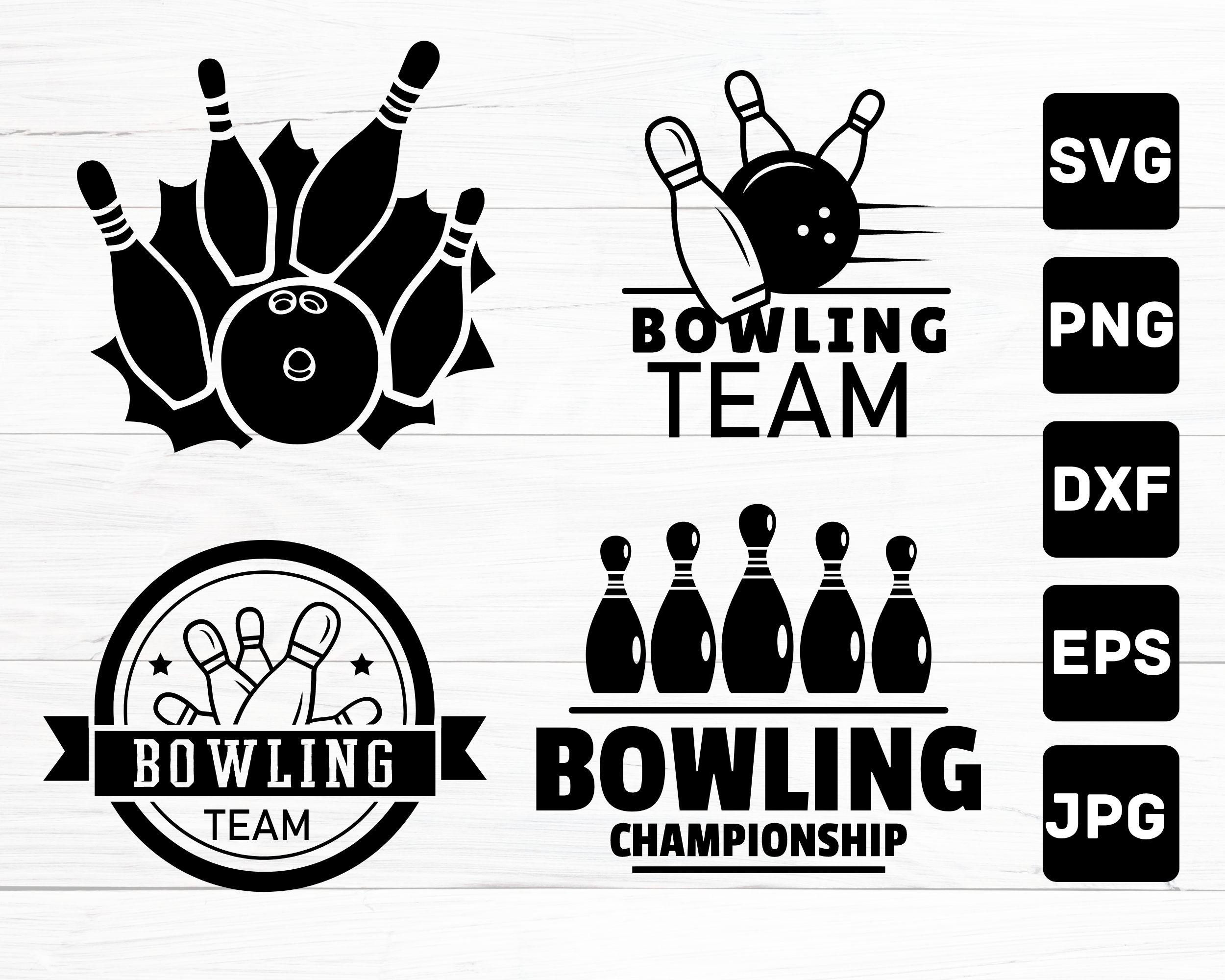Bowling Svg Bundle Bowling Png Bundle Bowler Svg Png Cut Files Cricut Free Commercial Use ...