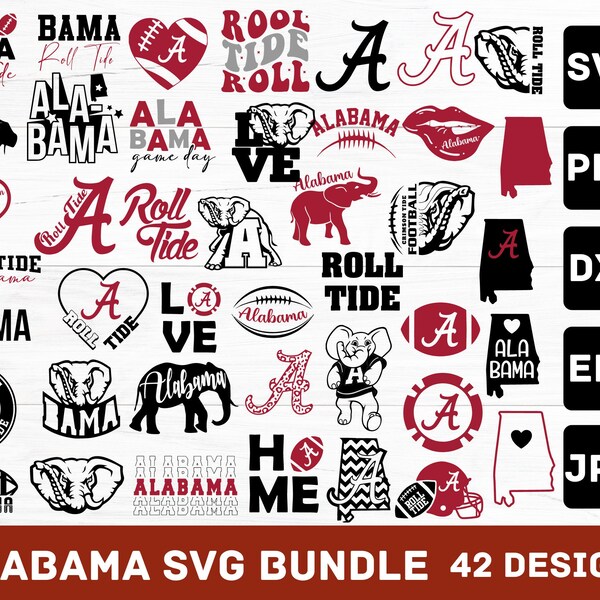 Alabama Svg - Etsy
