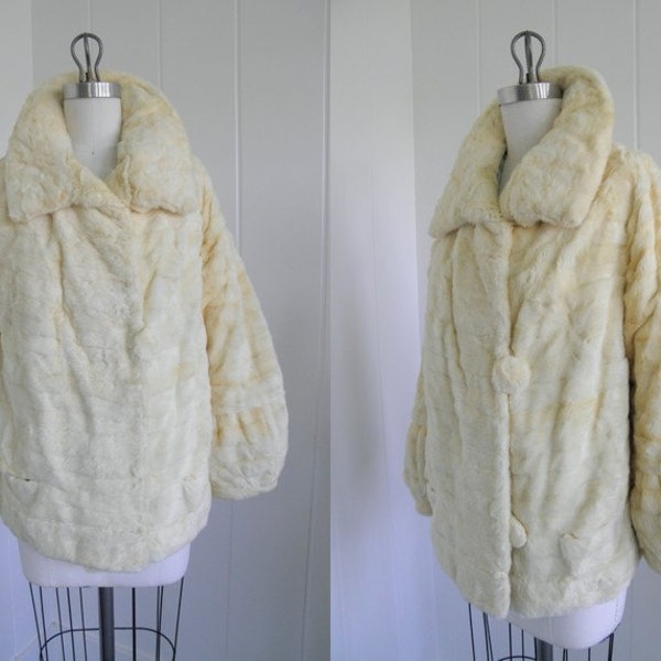 Vintage Fur Jacket - Etsy