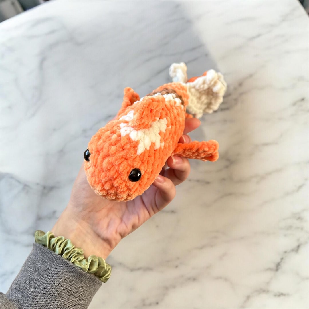Crochet Koi Fish | Toy Koi Fish | Amigurumi Toy | Crochet Fish ...