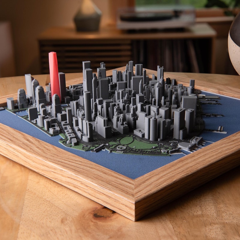 3d Map Cities - Etsy
