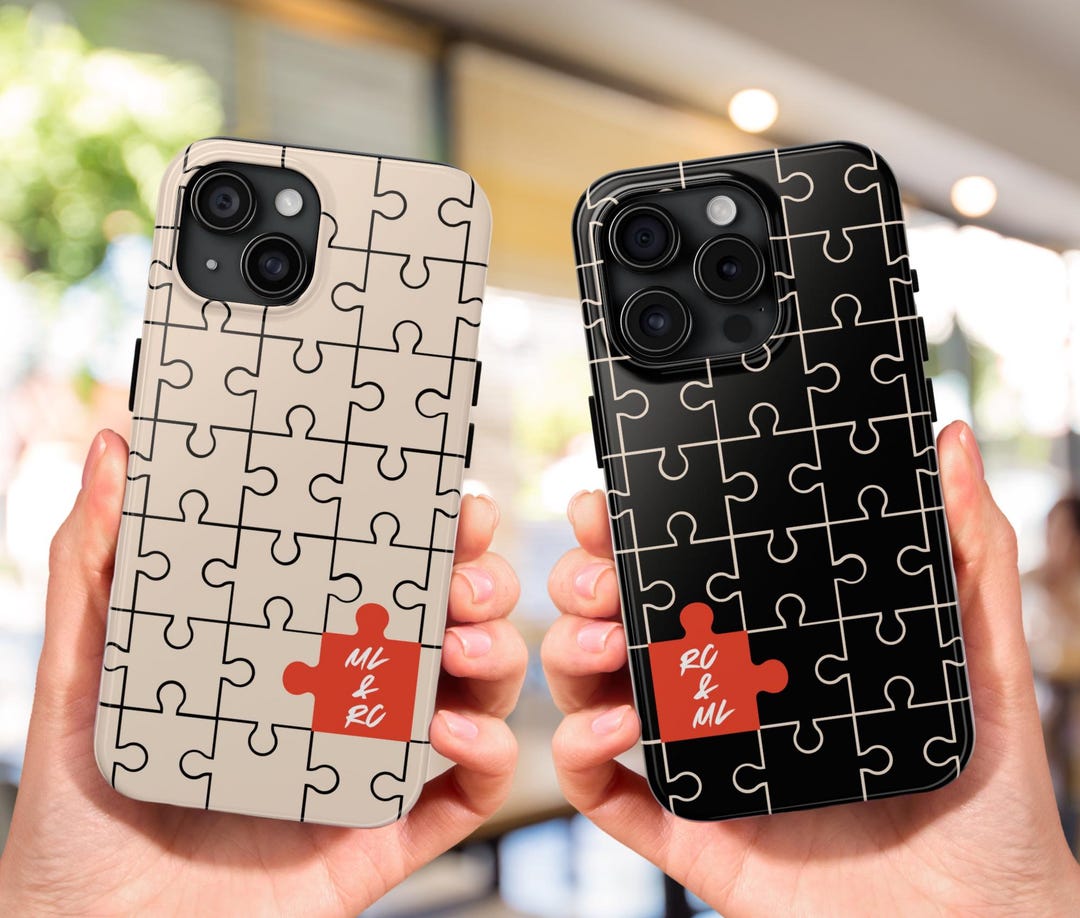 Matching Phone Case Valentines Day 2025 Puzzle Phone Case Best Vday ...