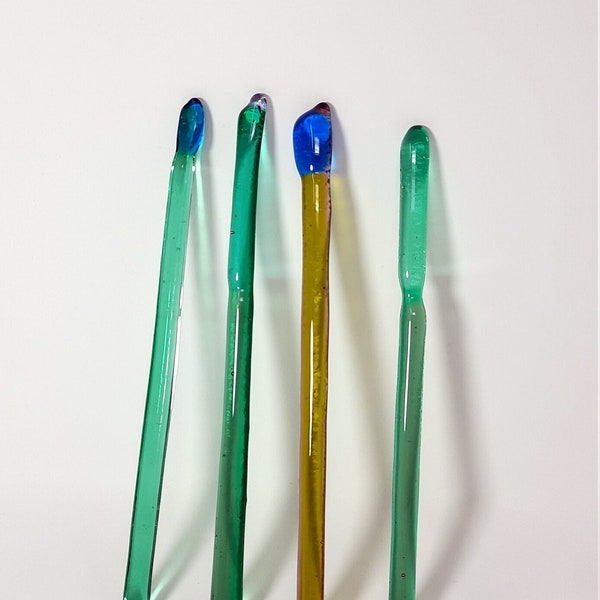 Glass Stir Sticks - Etsy