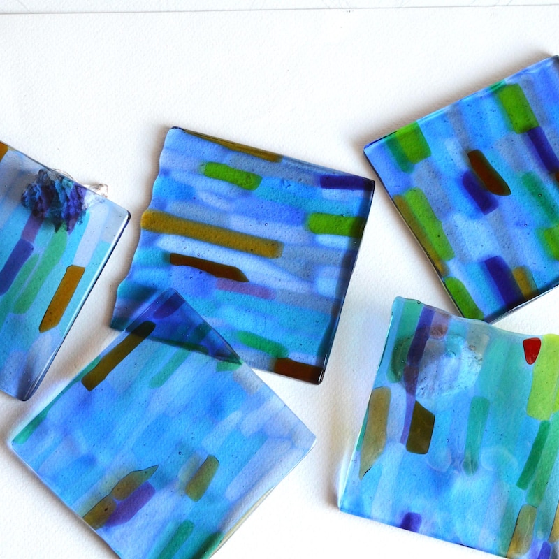 Sea Glass Coasters - Etsy