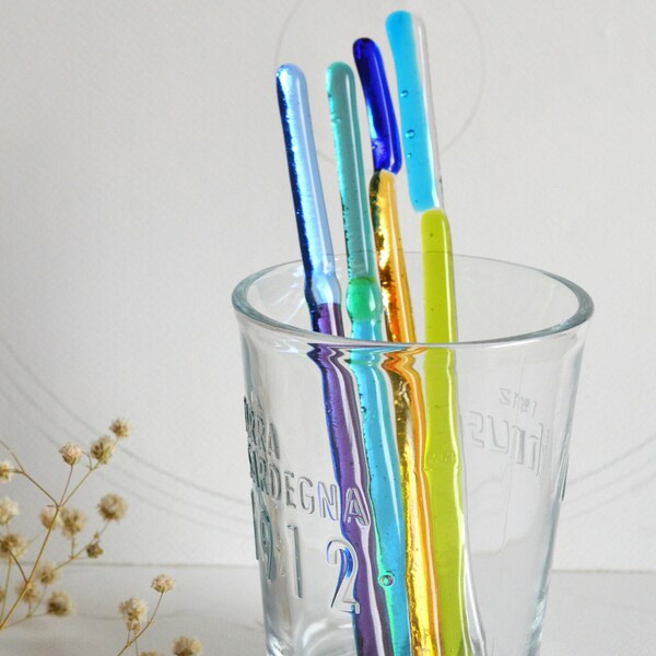 Glass Stir Sticks - Etsy