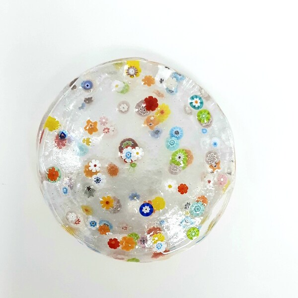 Clear Glass Coaster - Etsy