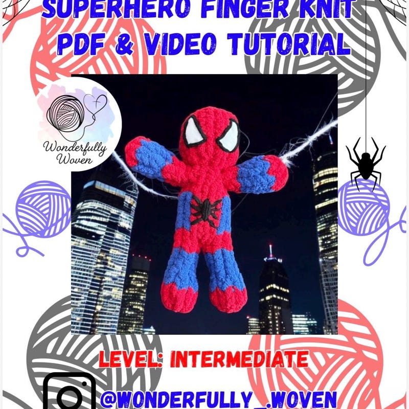 Spiderman Fingers - Etsy