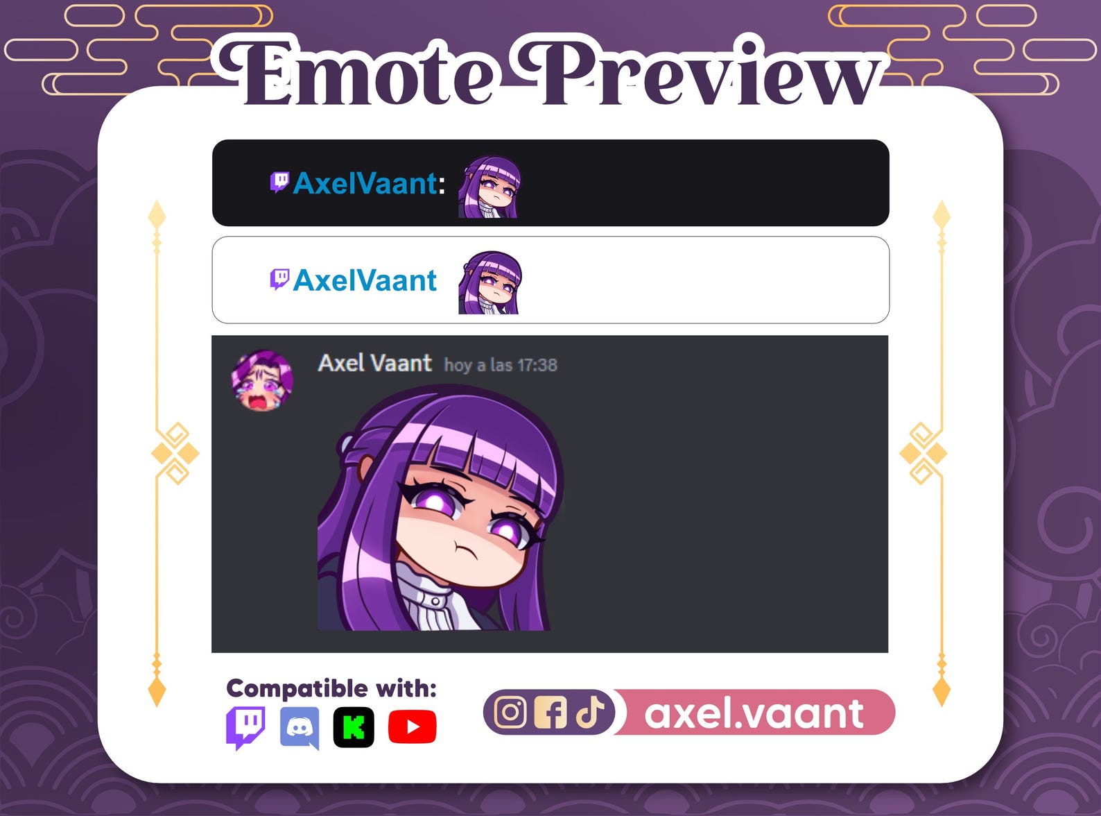 Fern Scary Twitch Emote | Discord Sticker | Sousou No Frieren Anime ...