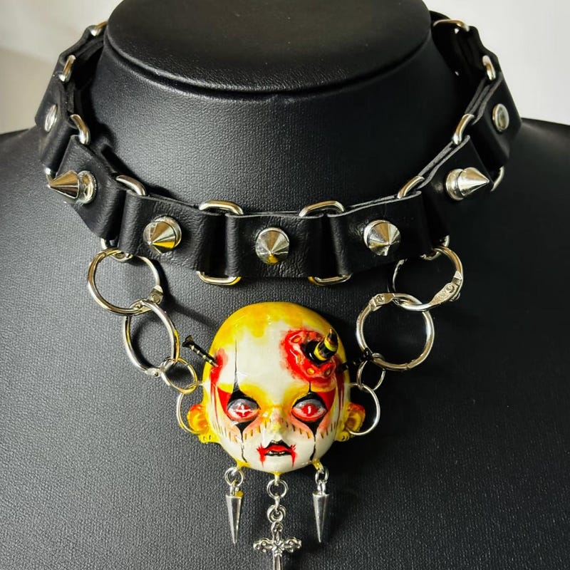 Creepy Necklace - Etsy