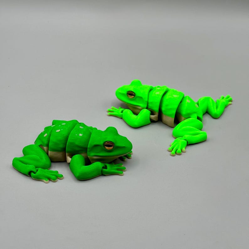 Flexy Articulating Tree Frog - 3D Printed - Etsy