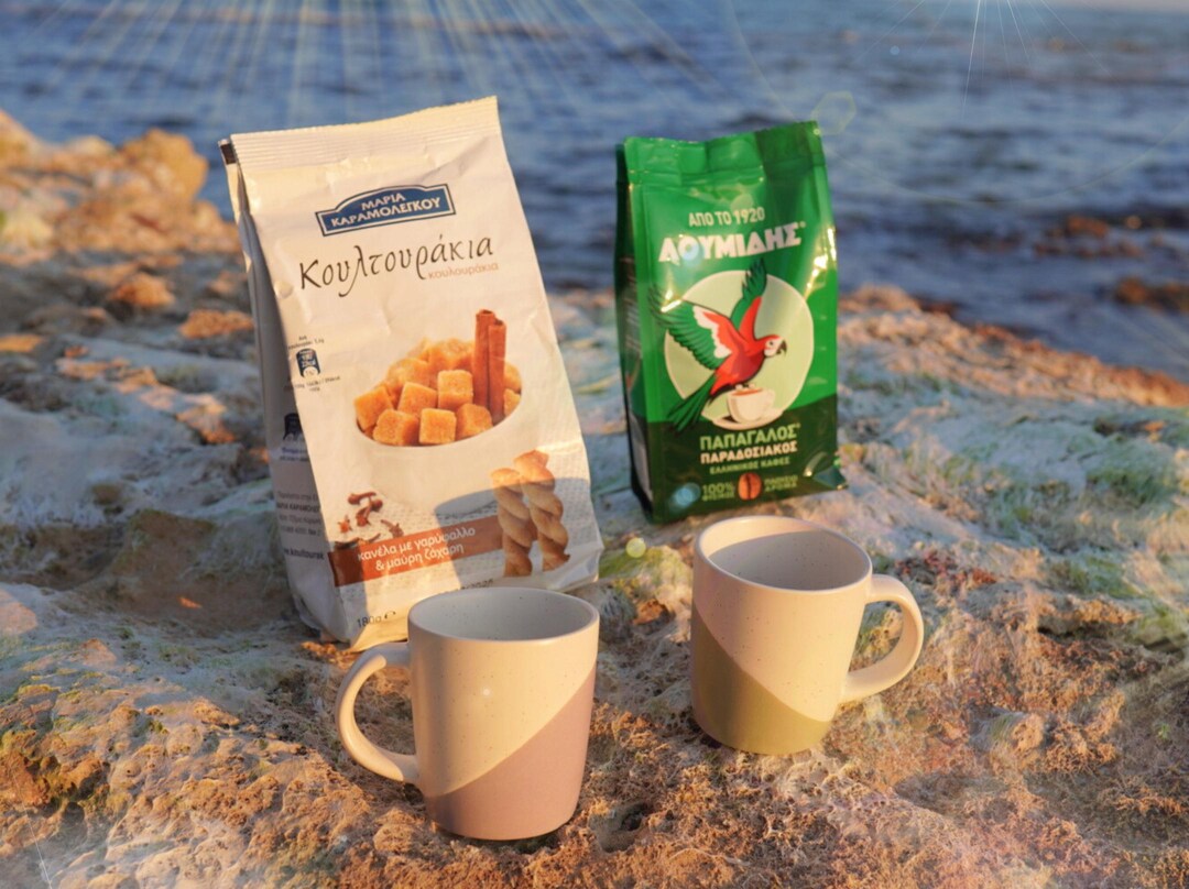 Greek Coffee Gift Basket, Greek Snack Gift Box, Greek Snacks - Etsy
