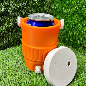 Custom 12oz Standard Mini Can Cooler, 3D Printed Holder, Personalized ...