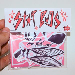 Star Bugs Sticker Pack - Etsy