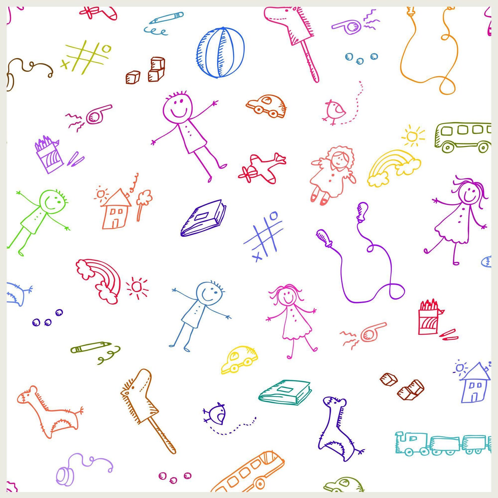 Let's Draw! Art Room Wallpaper - Etsy
