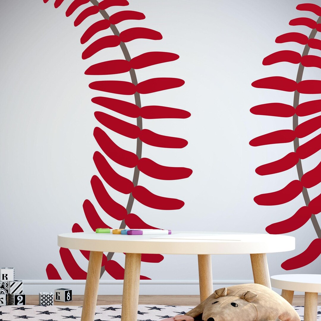 I Am Baseball Removable Kids Wallpaper - Etsy