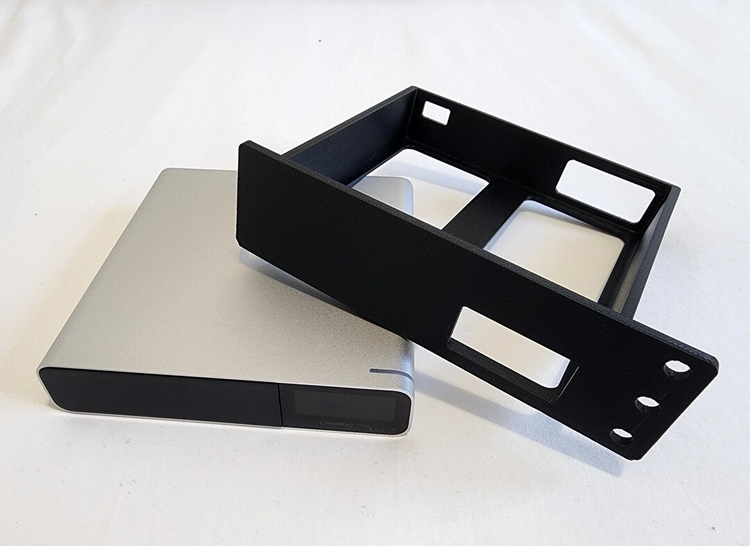 1U Server Rack Install Bracket Caddy for Unifi Cloud Key Gen2 Plus UCK ...