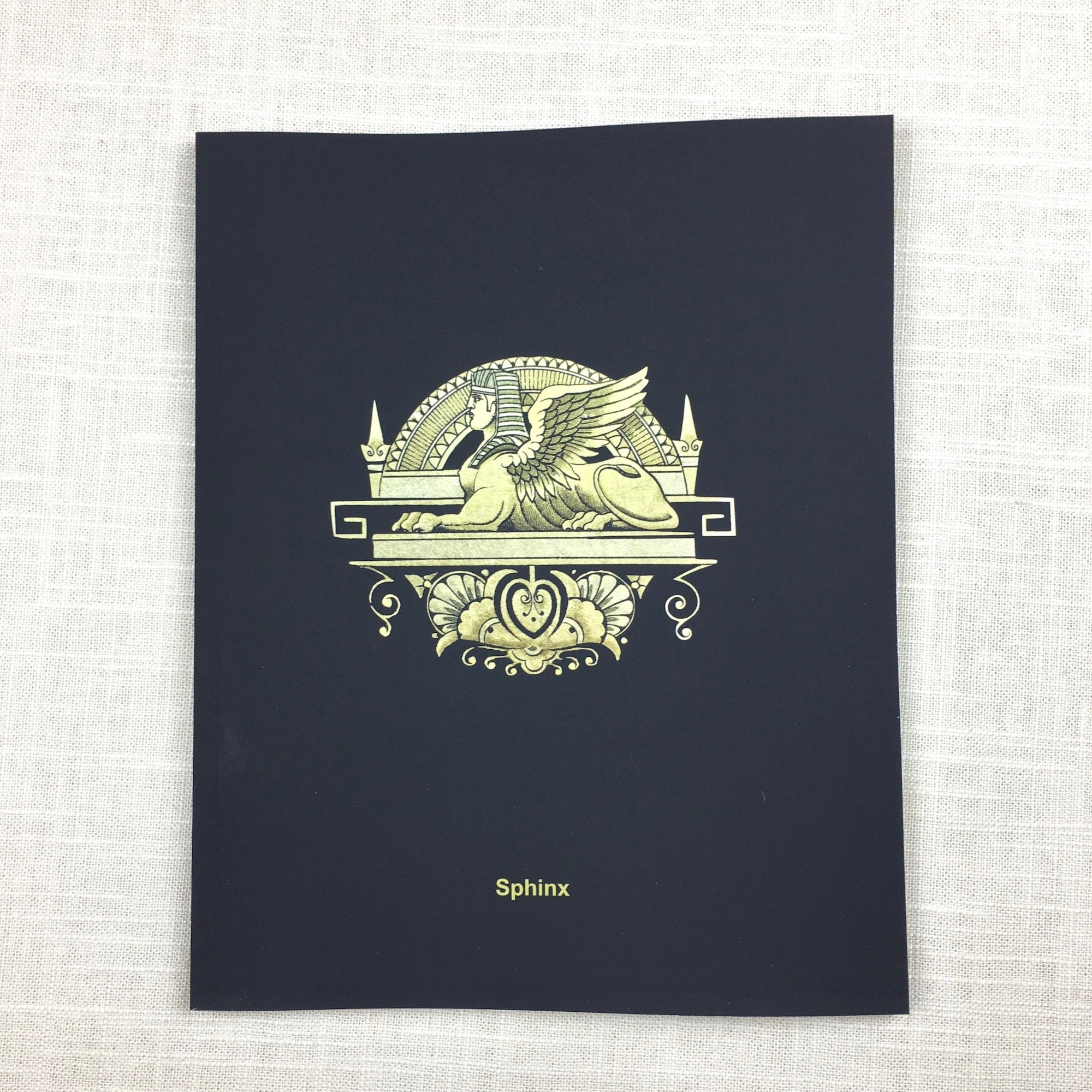 Singer Sphinx Sewing Machine Decal Notebook Large Composition - Etsy