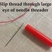 Needle and Loop Threader Great for Tapestry Needles Sergers and Willcox ...