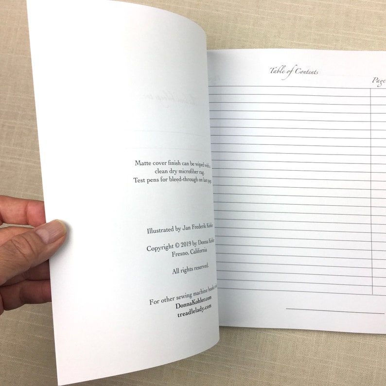 Magic Carpet Singer Treadle Sewing Machine Notebook Large - Etsy