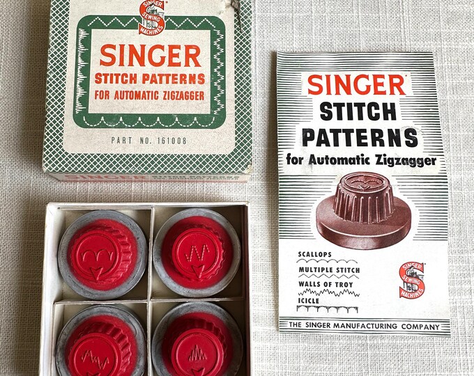 Singer Stitch Patterns for Automatic Zigzagger With Directions No ...