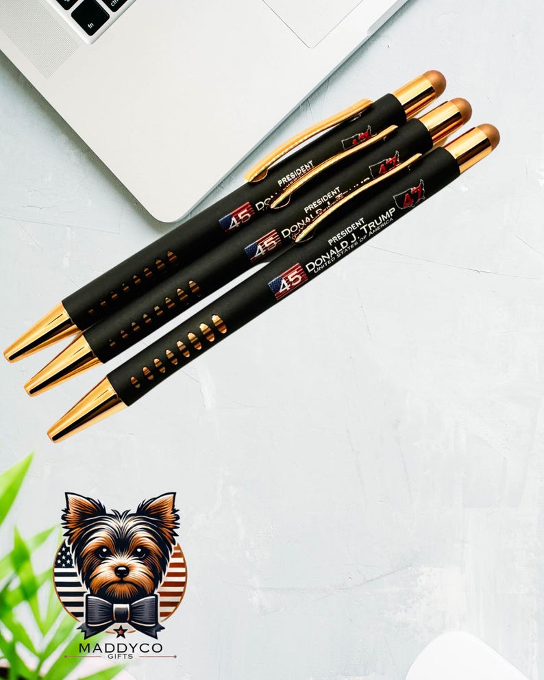Trump 45/47 Collector Pen: Patriotic Gift for Conservatives (3-pack) - Etsy