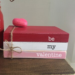 Mini Book Bundle, Mini Book Stack, Be My Valentine, Valentine's Day ...