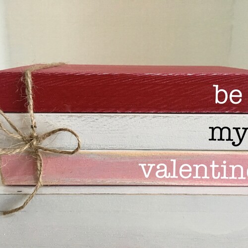Mini Book Bundle Mini Book Stack Be My Valentine - Etsy