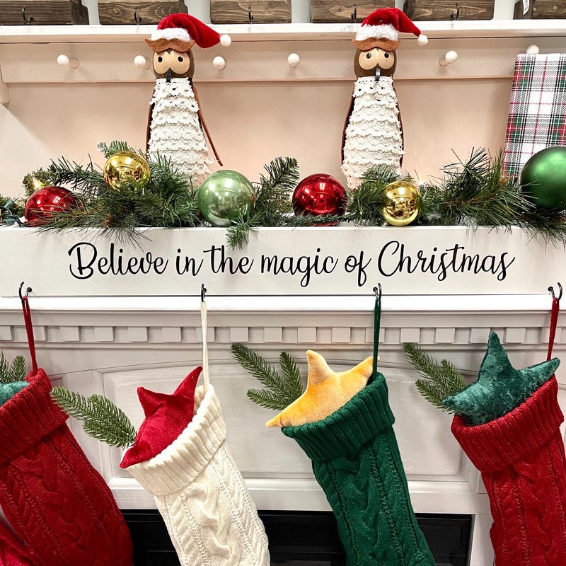 Christmas Stocking Holder - Etsy