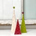 Polka Dot Christmas Trees, Wooden Trees, Set of 3, Christmas Decor - Etsy