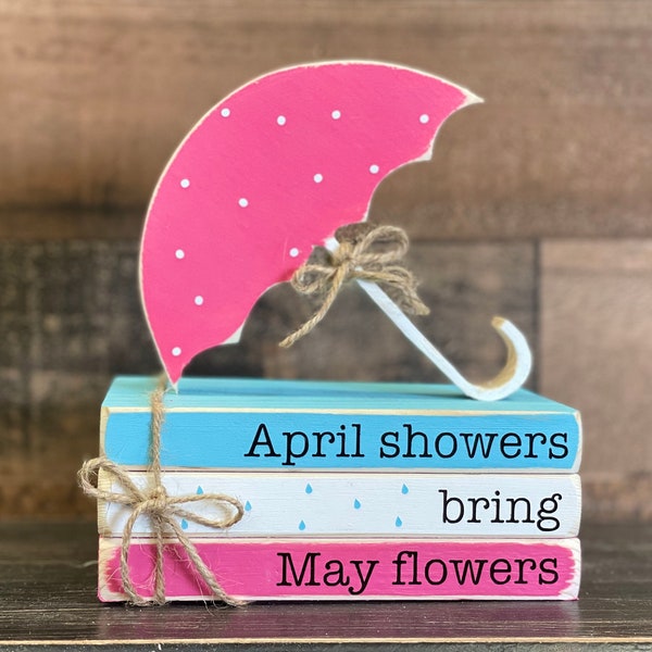 April Showers Bring May Flowers - Etsy