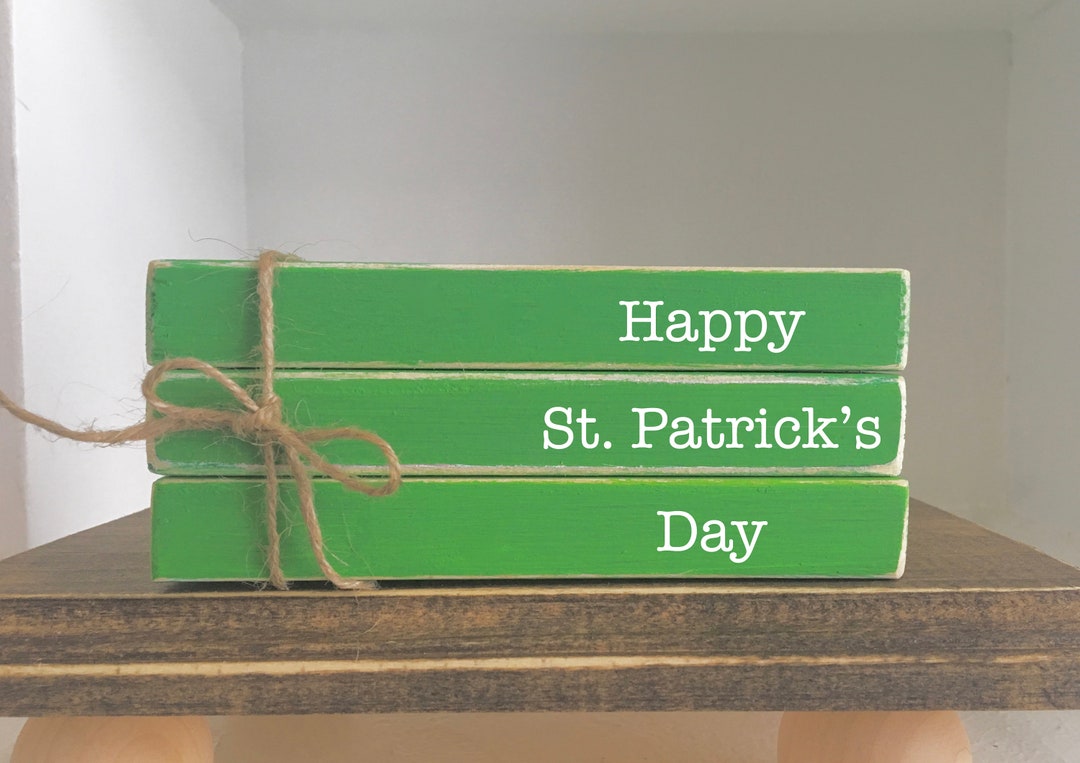 Mini Book Bundle, Mini Book Stack, St. Patricks Day Books, Lucky ...
