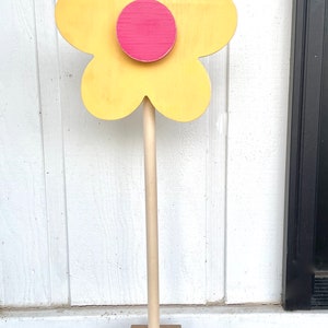Spring Porch Decor, Large Wooden Flowers, Nursery Decor, Girls Room ...