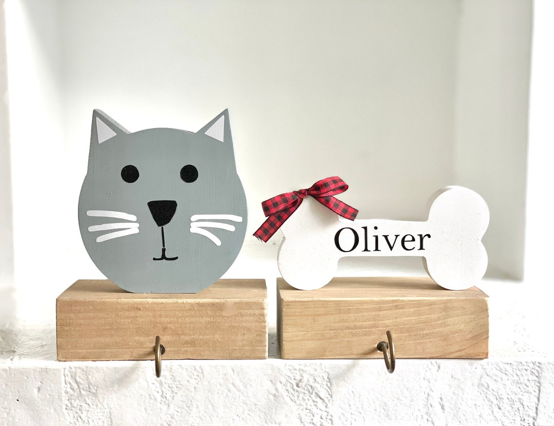 Personalized Pet Stocking Holder, Christmas Stocking Hook for Dog and ...