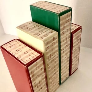 Christmas Carol Faux Book Stack, Tiered Tray Decor - Etsy
