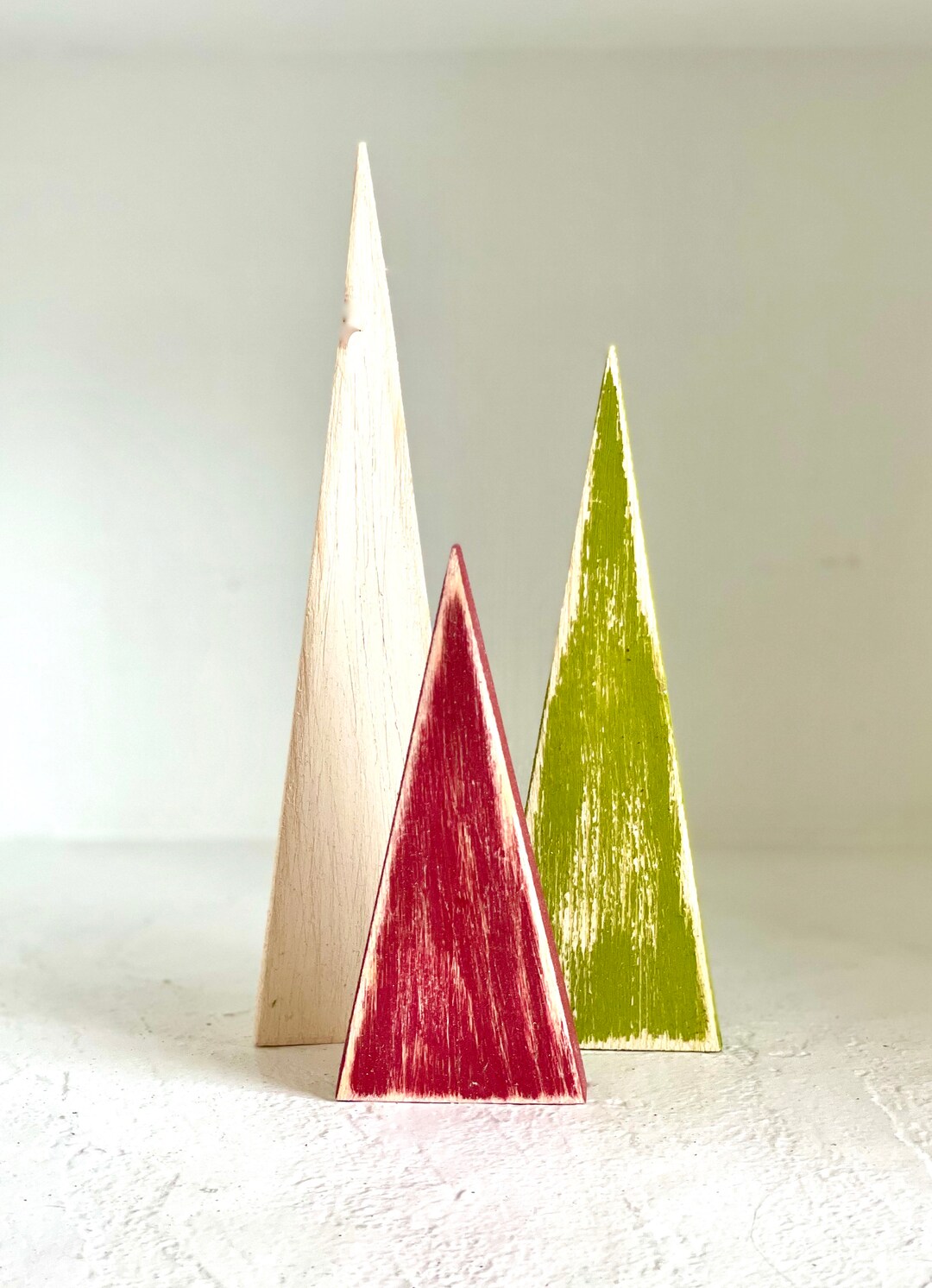 Farmhouse Christmas Trees for Tiered Tray, Handmade Teacher Gift - Etsy